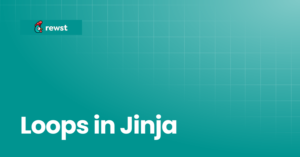 Loops in Jinja | Rewst Documentation