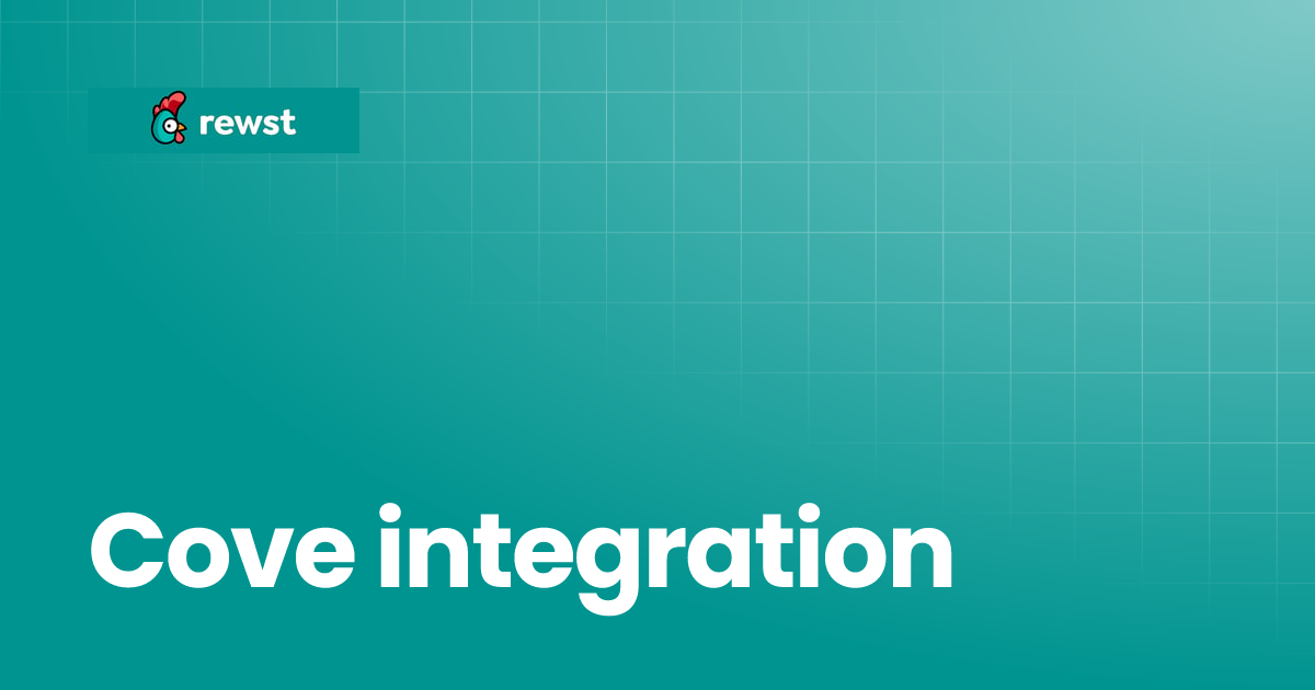Cove integration | Rewst Documentation