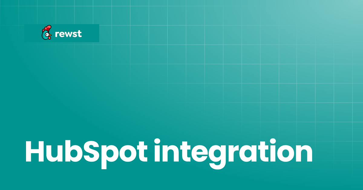HubSpot integration | Rewst Documentation