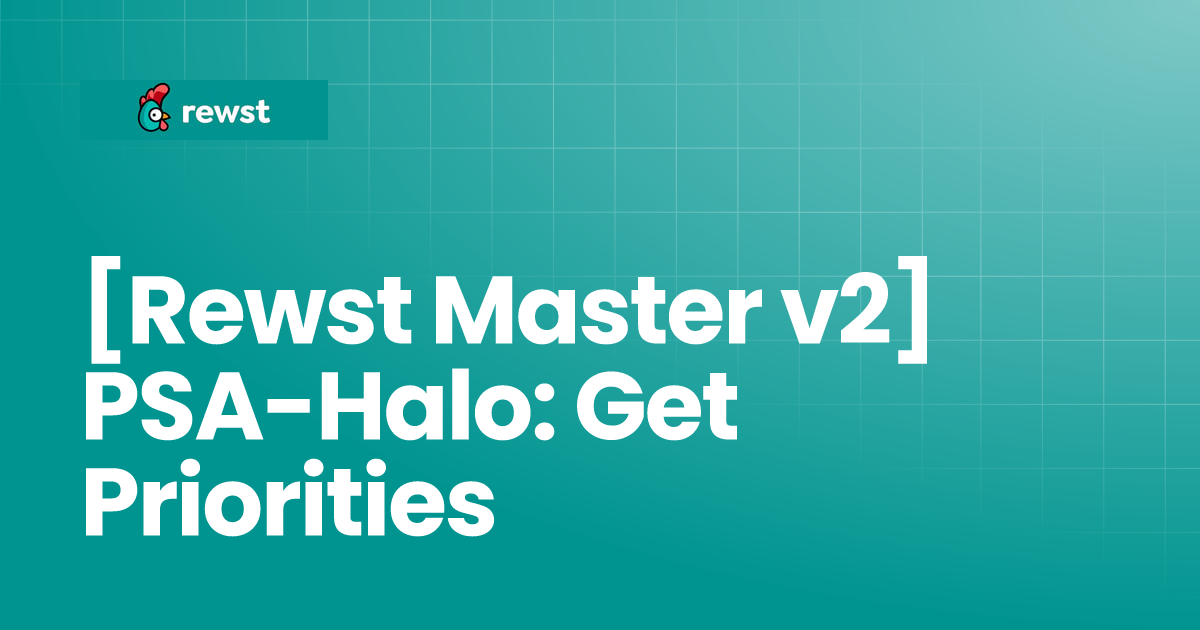 [Rewst Master v2] PSA-Halo: Get Priorities | Rewst Documentation