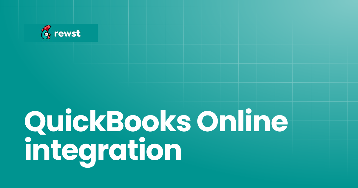 QuickBooks Online integration | Rewst Documentation