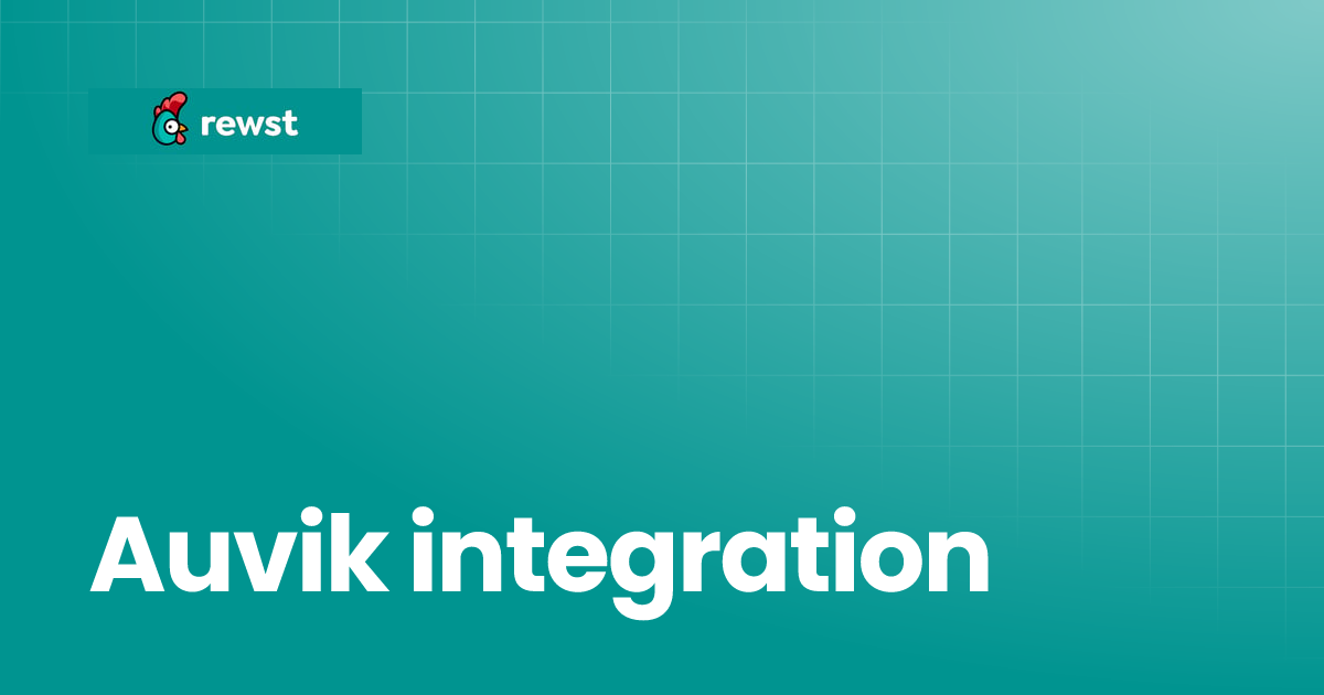 Auvik integration | Rewst Documentation